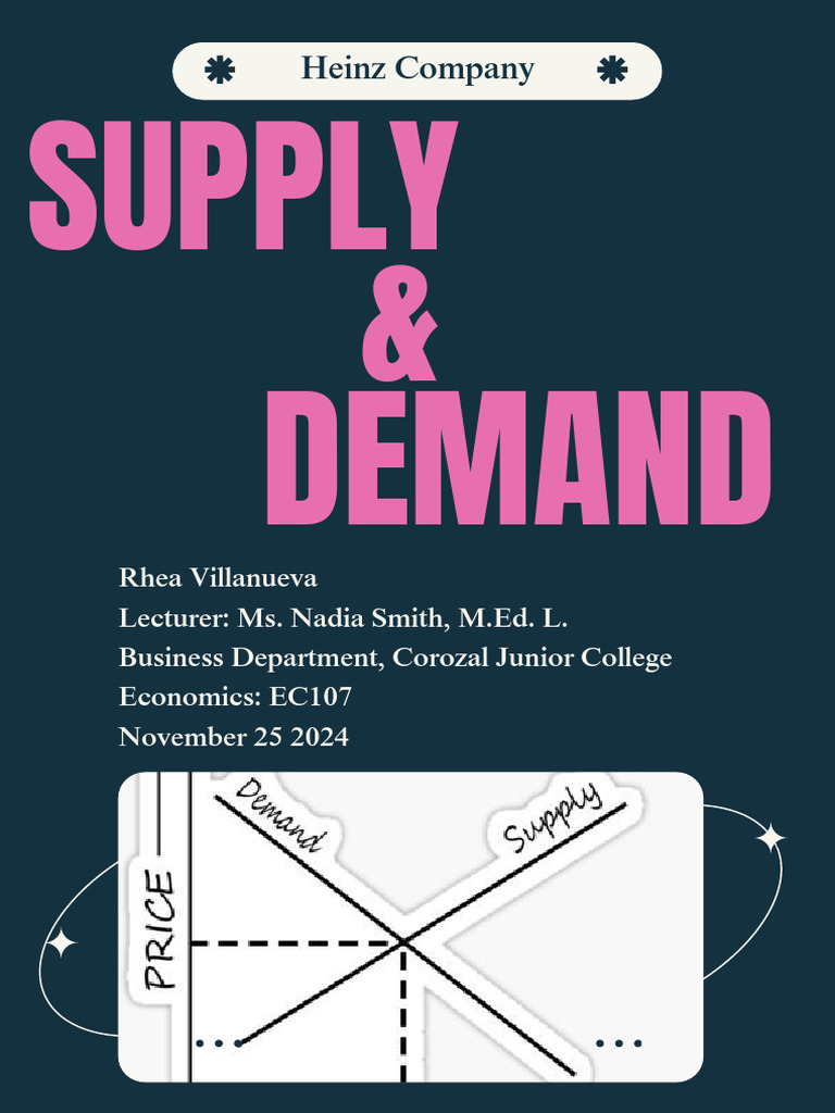 Economics Booklet-Rhea Villanueva PDF | PDF | Ketchup | Demand