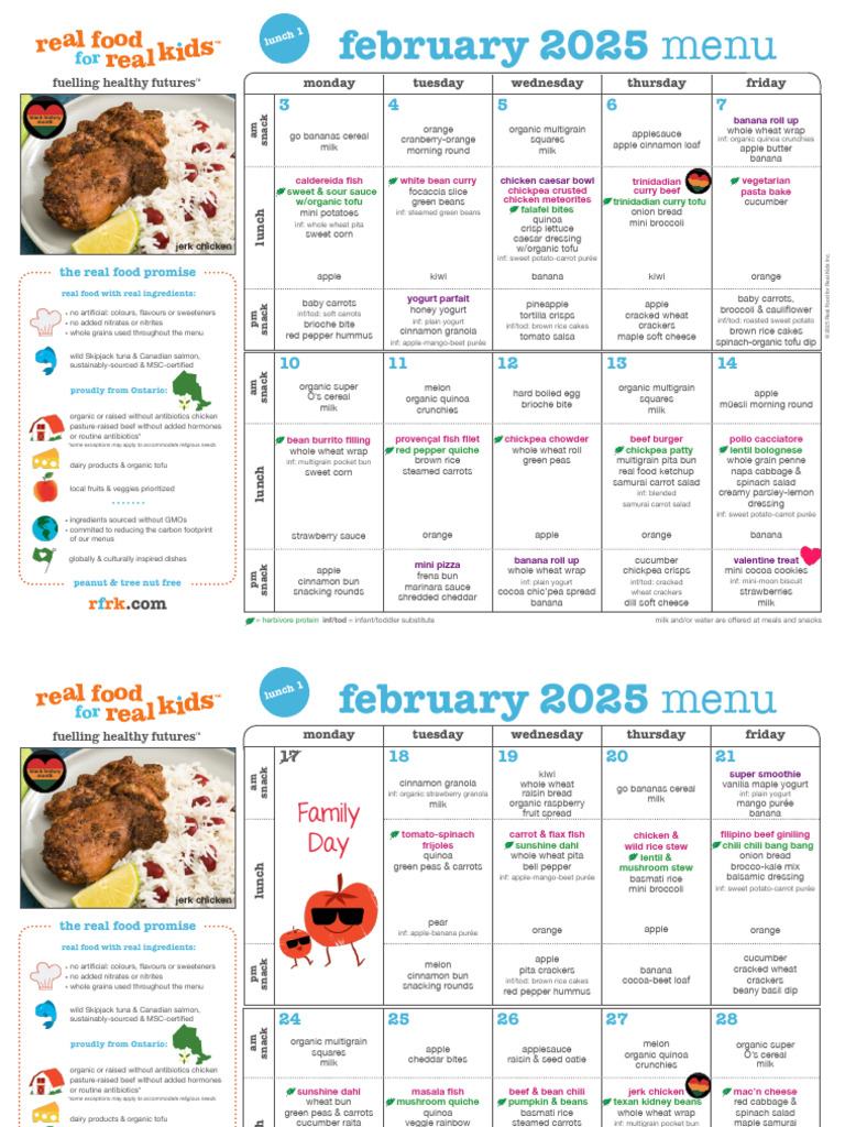 February 2025 | PDF | Salad | Coleslaw