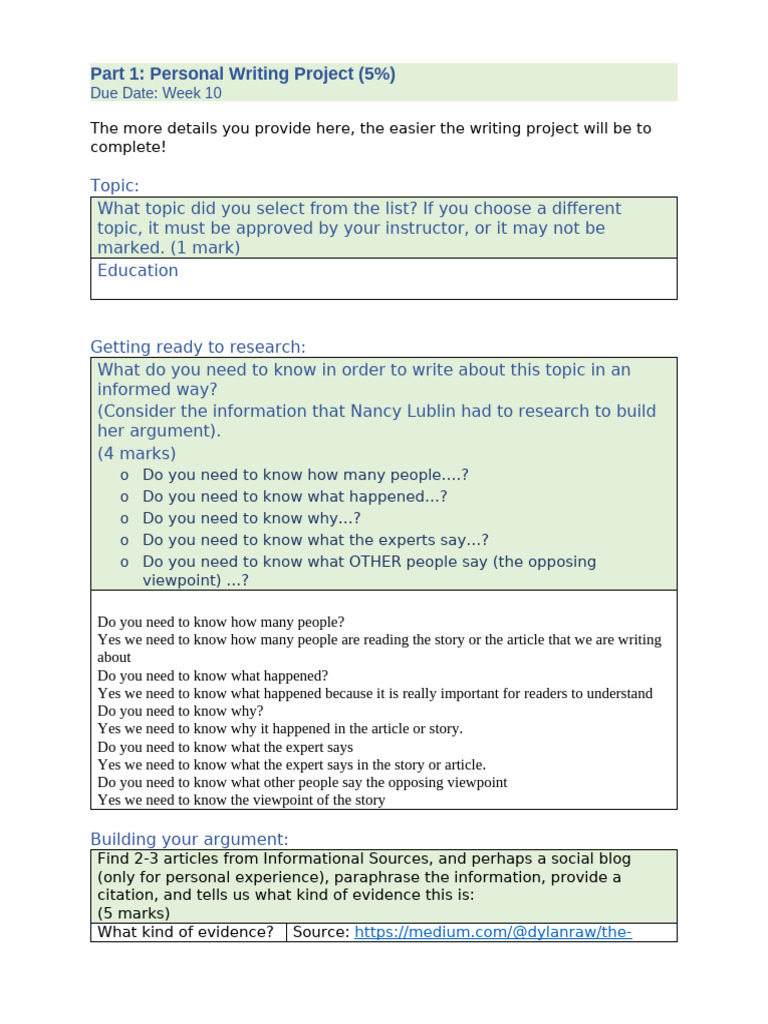 Education Research Writing Guide | PDF