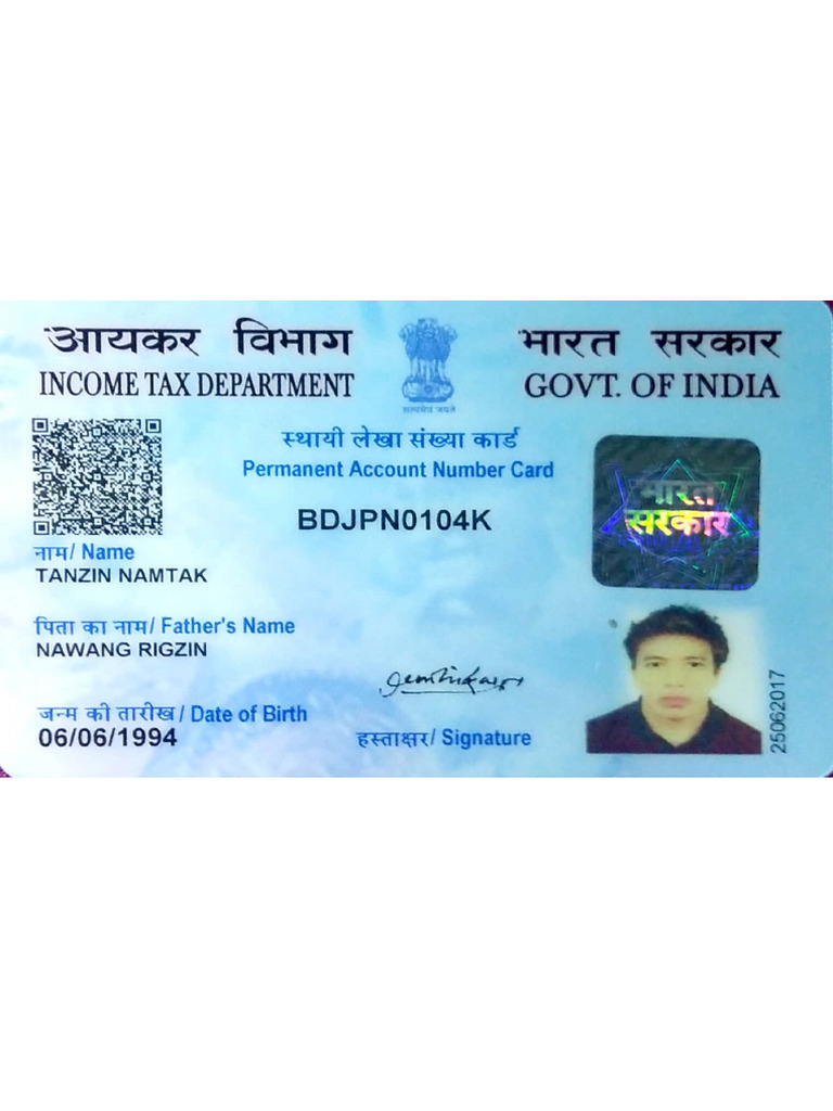 Pan Card | PDF