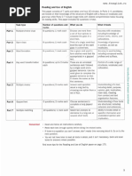 First Certificate English 1 Cambridge Revised Exam From 2015 | PDF
