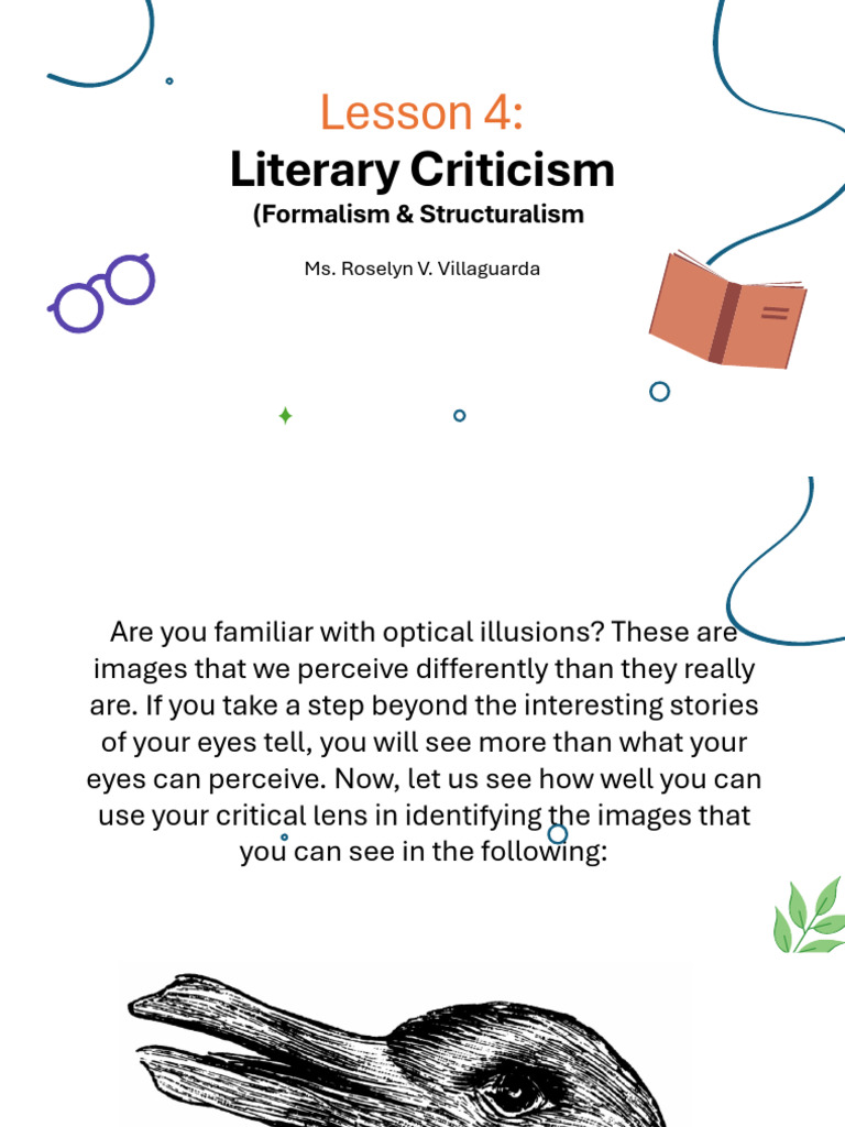 ENG-10-Q3-Lesson-4-Literary-Criticism-Formalism-and-Structuralism | PDF ...