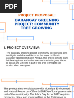 Tree Planting Project Proposal | PDF | Sustainability | Natural Environment