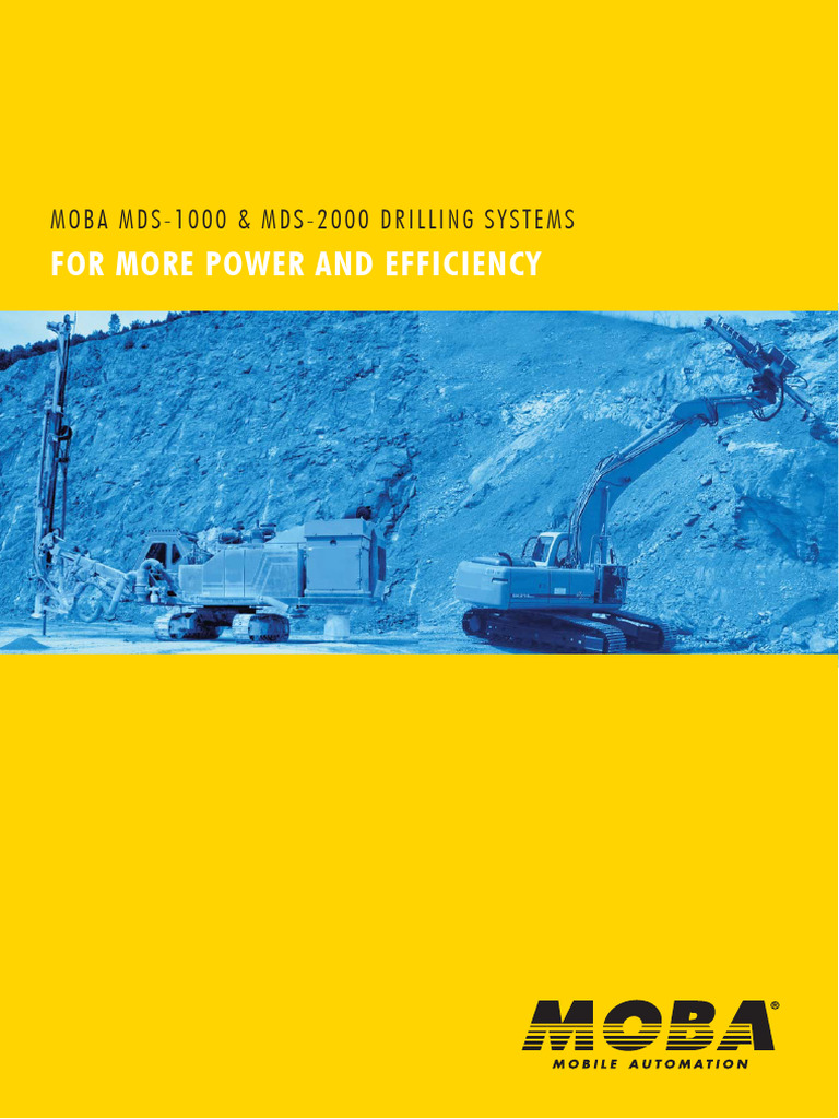 Moba MDS-1000 Brochure | PDF | Borehole | Computing