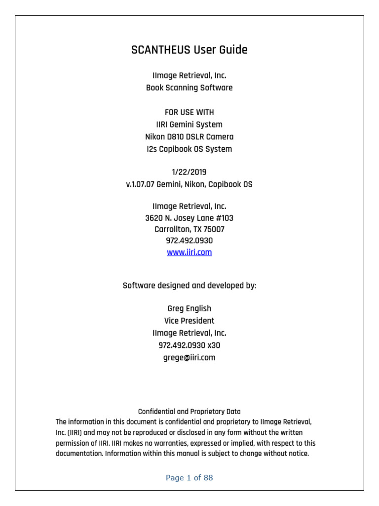 Scantheus User Guide | PDF | Image Scanner | Software