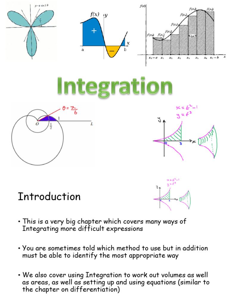 9- Integration- Methods 2 | PDF | Integral | Calculus