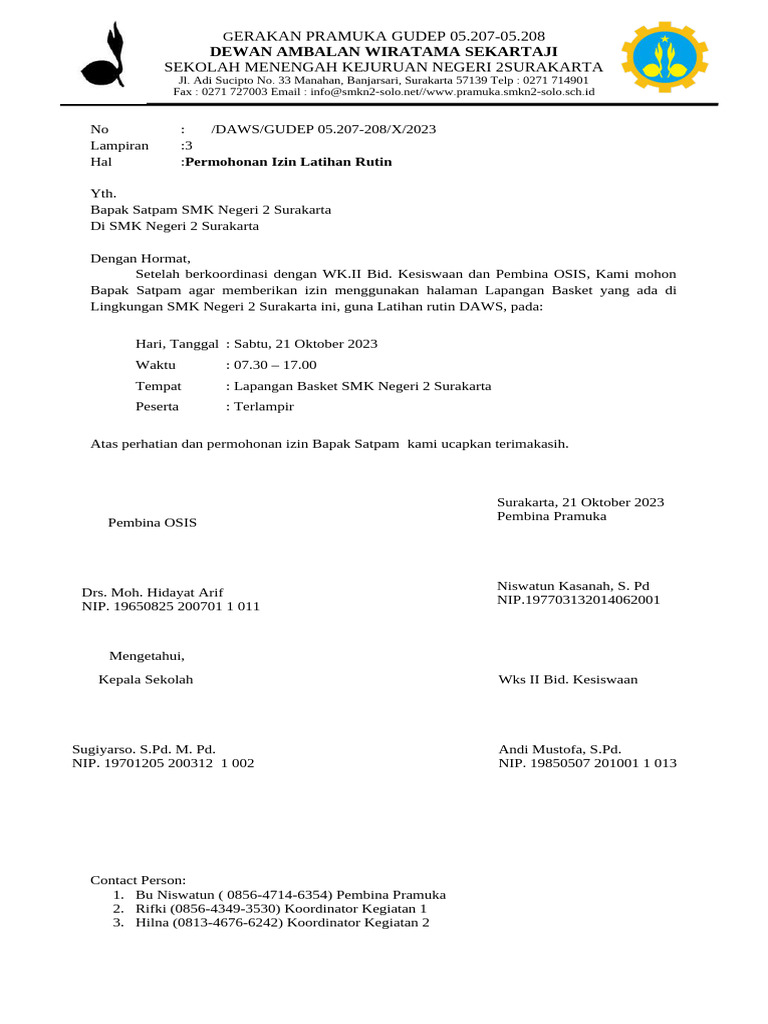 Surat Latihan Rutin3 | PDF