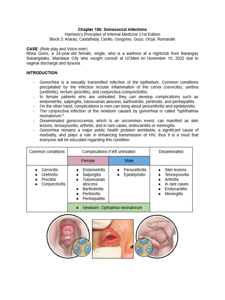 Block 3 Gonococcal Infections | PDF | Antimicrobial Resistance | Immune ...