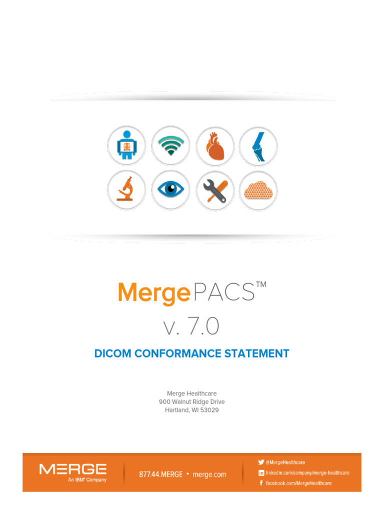 Merge PACS v7.0 DICOM Conformance Statement | PDF | World Wide Web ...