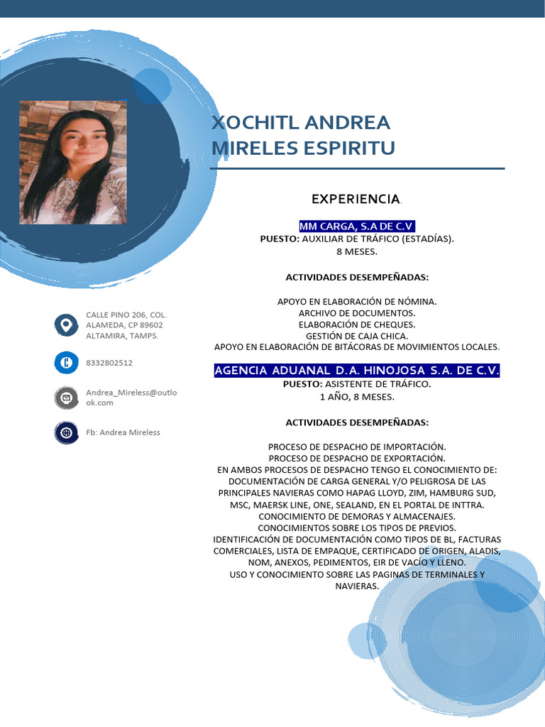 Xochitl Andrea | PDF | Informática