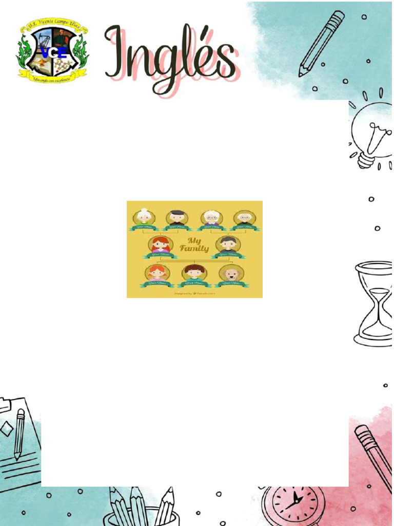 TEMA 2. MY FAMILY TREE. INGL-S. 4TO A-B. 1ER LAPSO 2024 | PDF | Stepfamily | Family