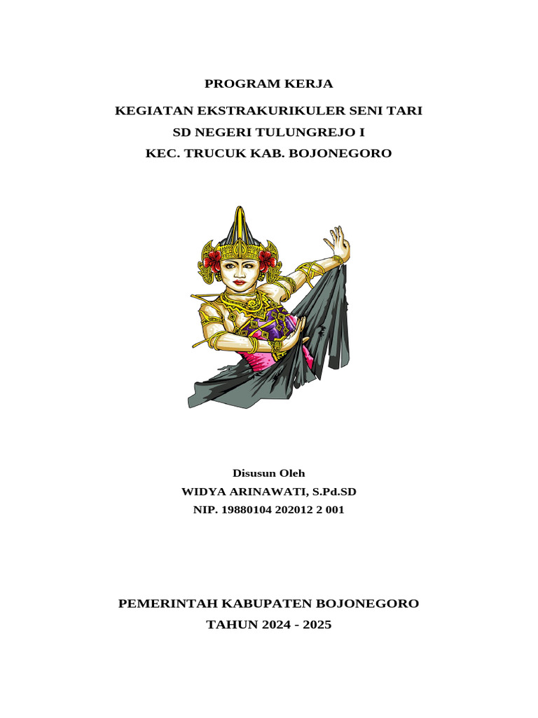 Program Ekskul Tari Smt 2024-2025 | PDF