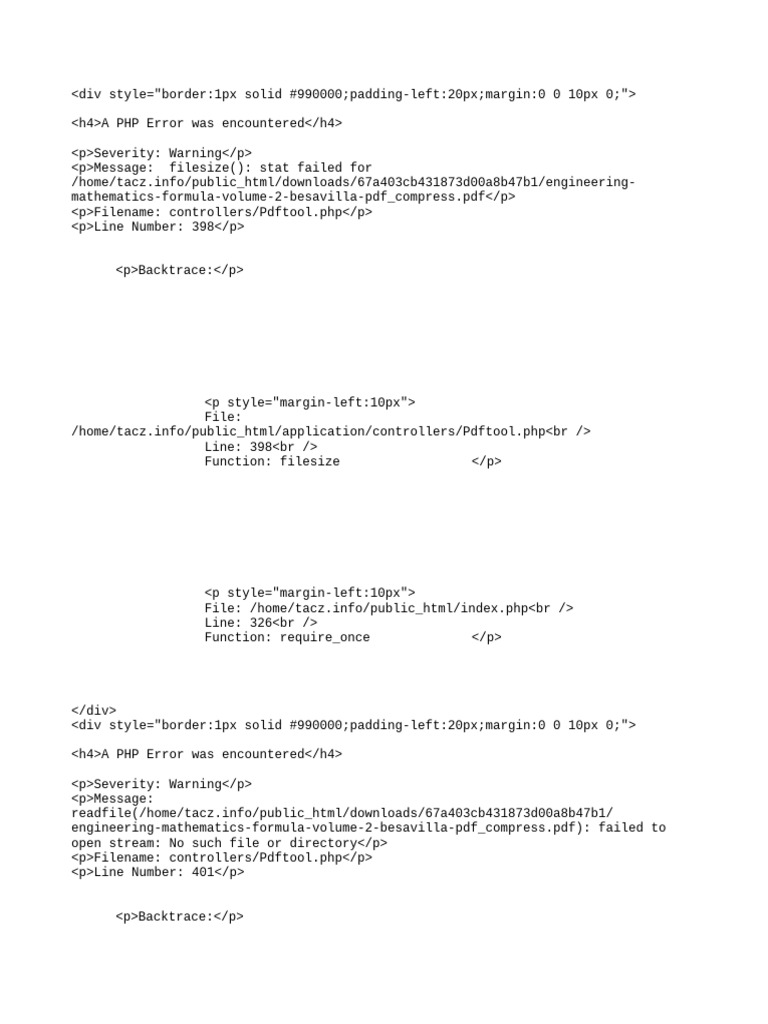 Engineering Mathematics Formula Volume 2 Besavilla PDF - Compress | PDF