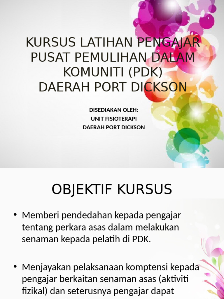 Slide pdk | PDF