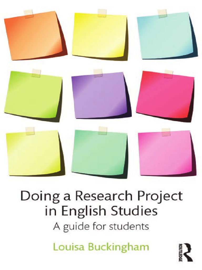 Doing A Research Project in English Studies A Guide For Students | PDF ...