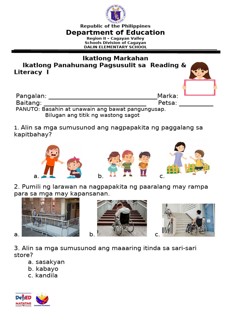 READING N LITERACY Ok | PDF