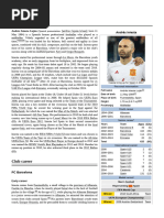 Andrés Iniesta - Stats 2010 Transfermarkt | PDF | La Liga | National ...