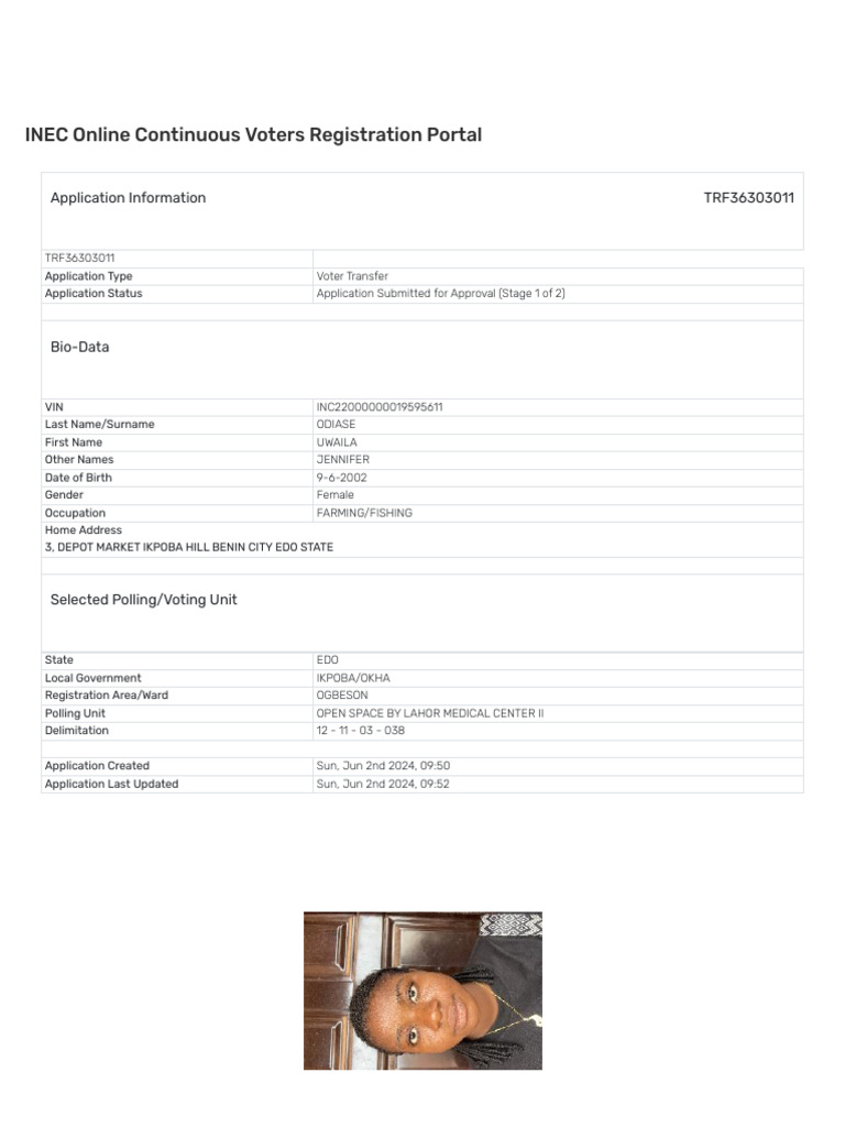 View Application | PDF