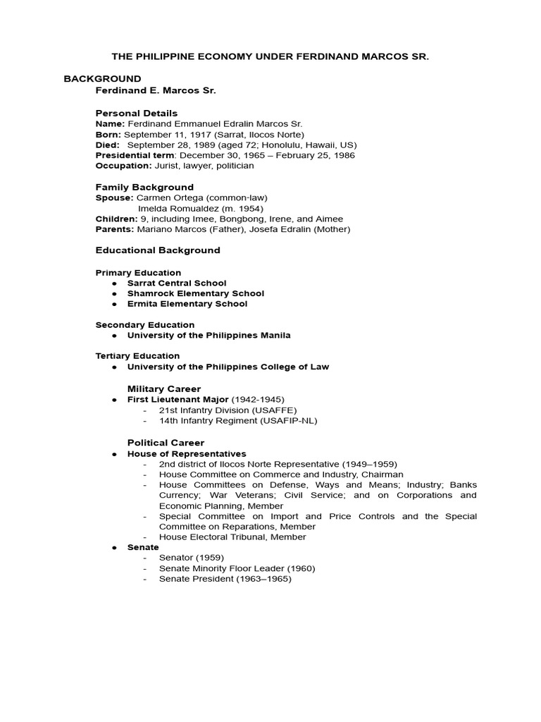 Marcos Sr. - Econdev Reporting | PDF | Government Spending | Fiscal Policy