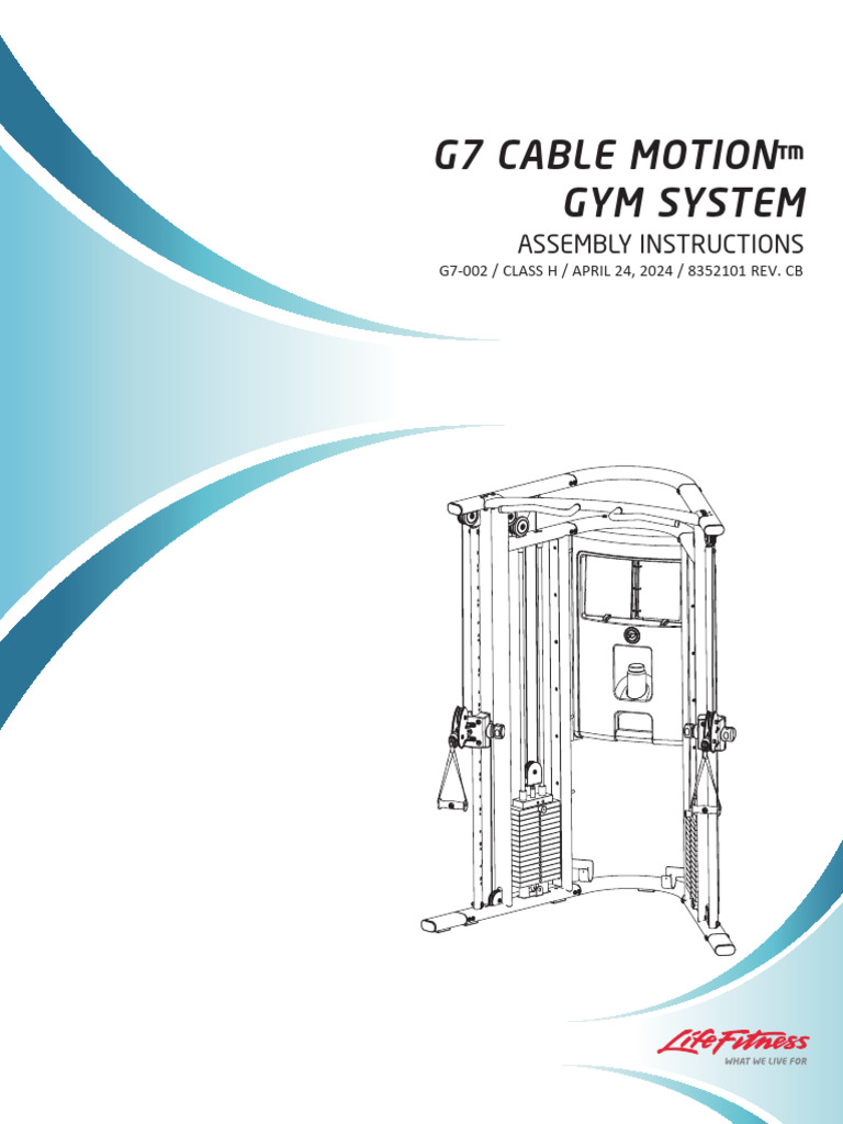 AI G G7-002 Home Gym Assembly Instructions English | PDF | Screw