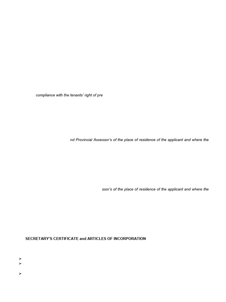 DAR Clearance Application Requirements | PDF | Deed | Justice