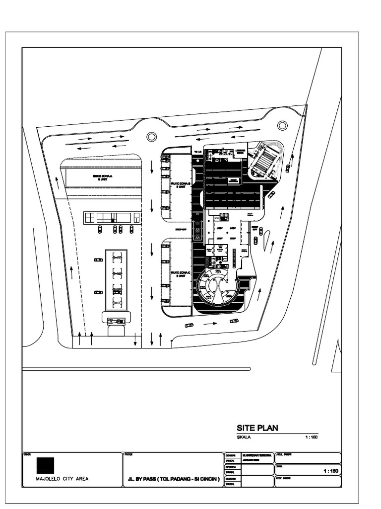 1 Blok Plan - Data Luasan | PDF