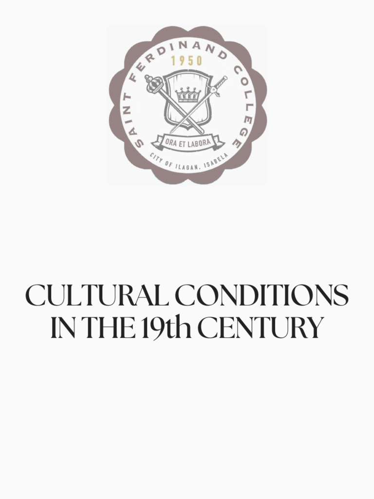 GROUP 3 - CULTURAL CONDITIONS .pdf | PDF