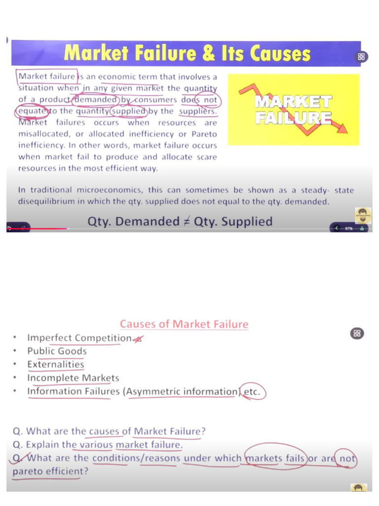 Public Finance Market Failure | PDF