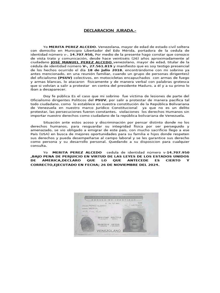 A Quien Pueda Interesar | PDF