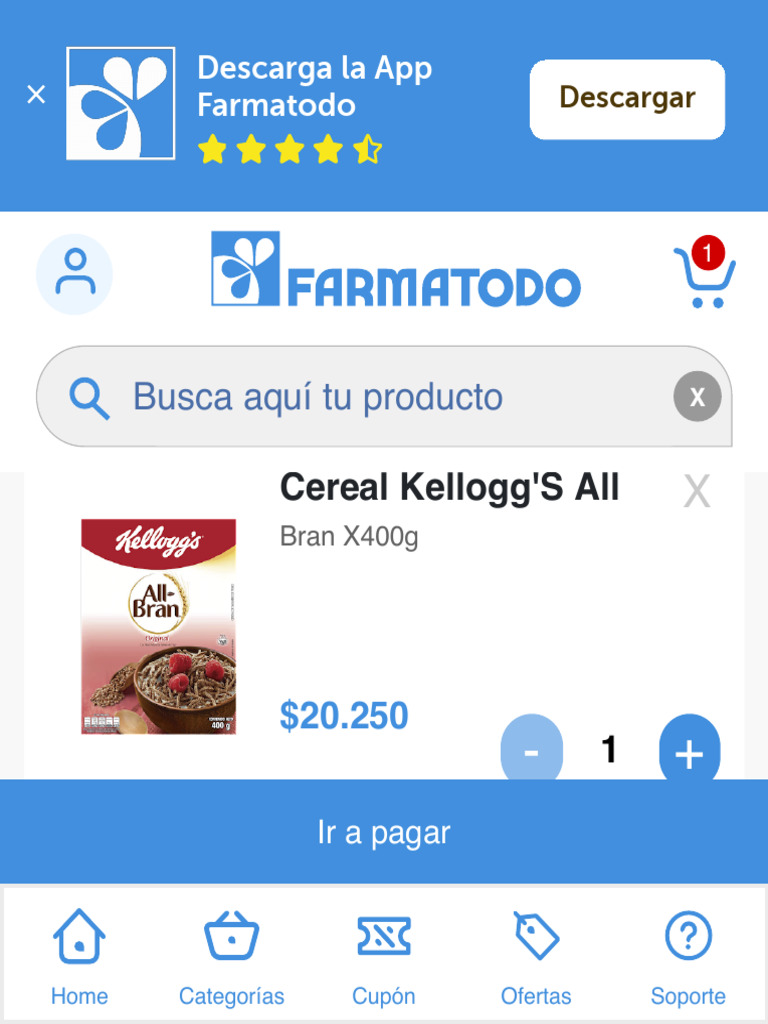 Cereal Kellogg's All Bran X400g | PDF