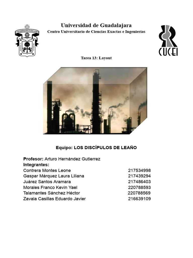 Layout de Chocomex: Diseño y Distribución | PDF