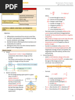 Class10 Electricity FormulaSheet Final | PDF