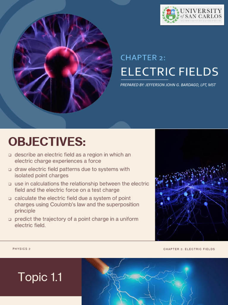 Lesson 2 - Electric Fields | PDF | Electric Field | Force