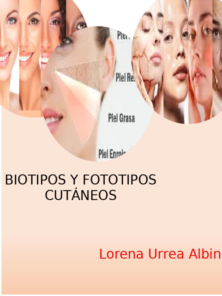 Biotipos y Fototipos Cutáneos | PDF | Piel | Cáncer de piel