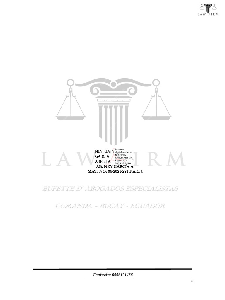 Fir - ESCRITO LIQ PDF | PDF