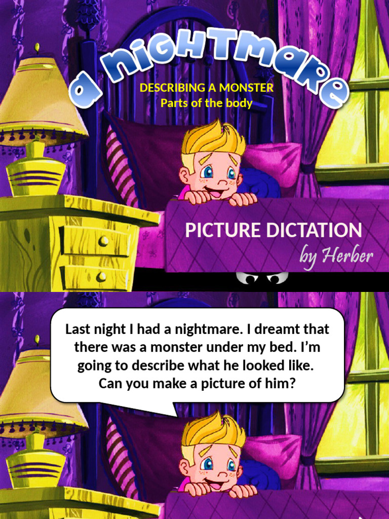 a-nightmare-fun-activities-games-picture-description-exercises_70037 | PDF