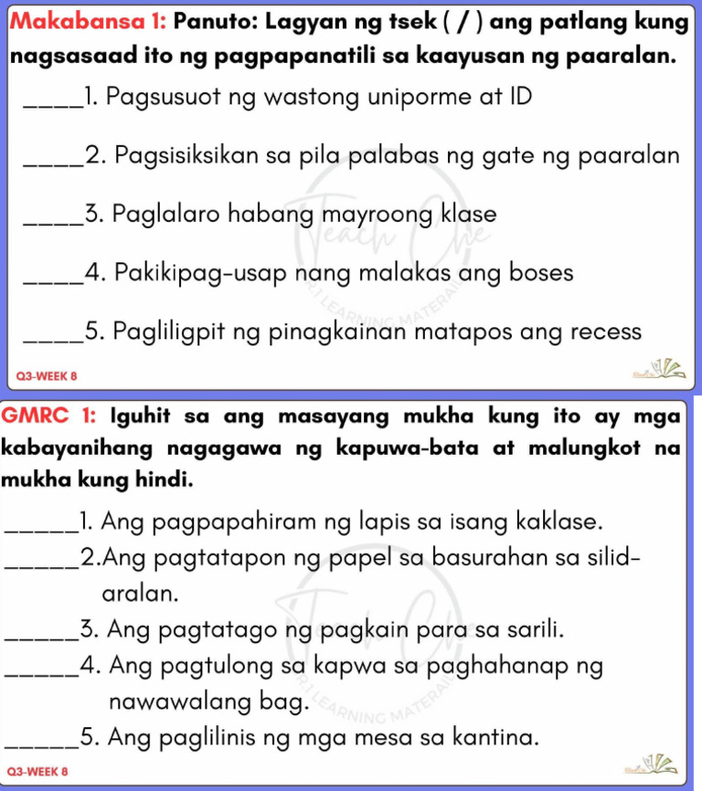 Week 6 Quarter 3 | PDF