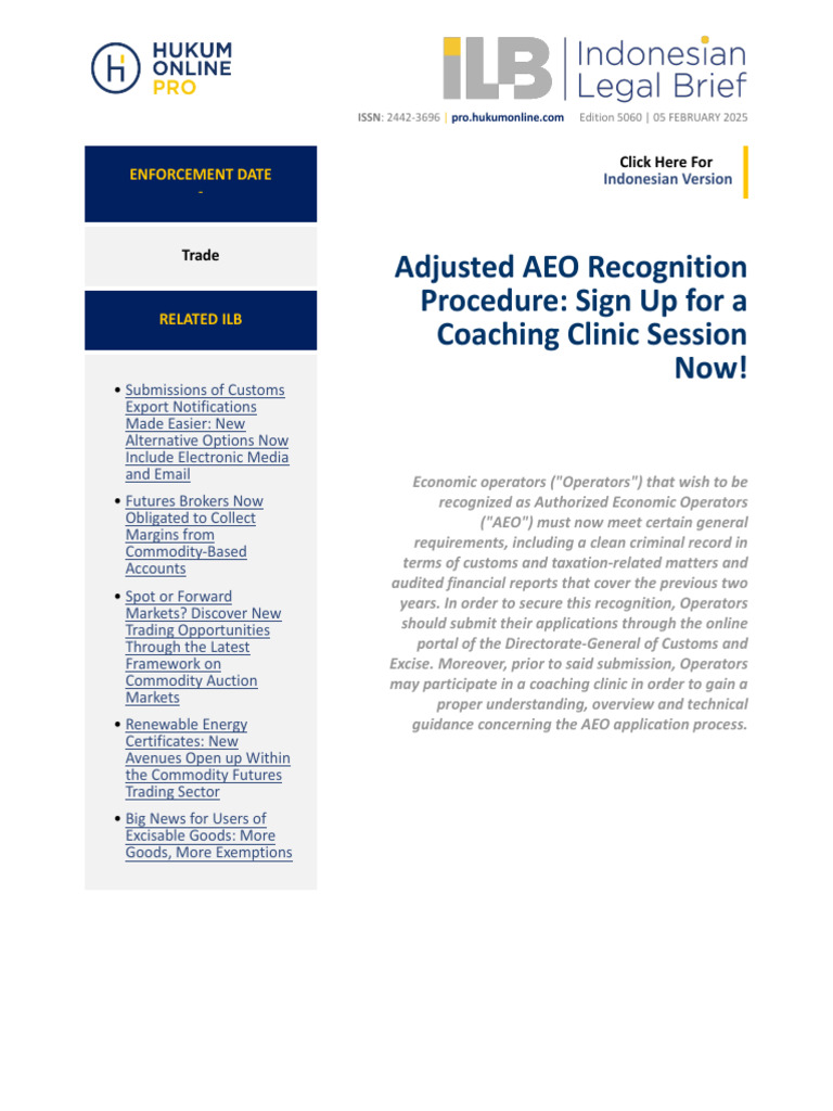 Ilb 5060 050225 en | PDF | Customs | Warehouse