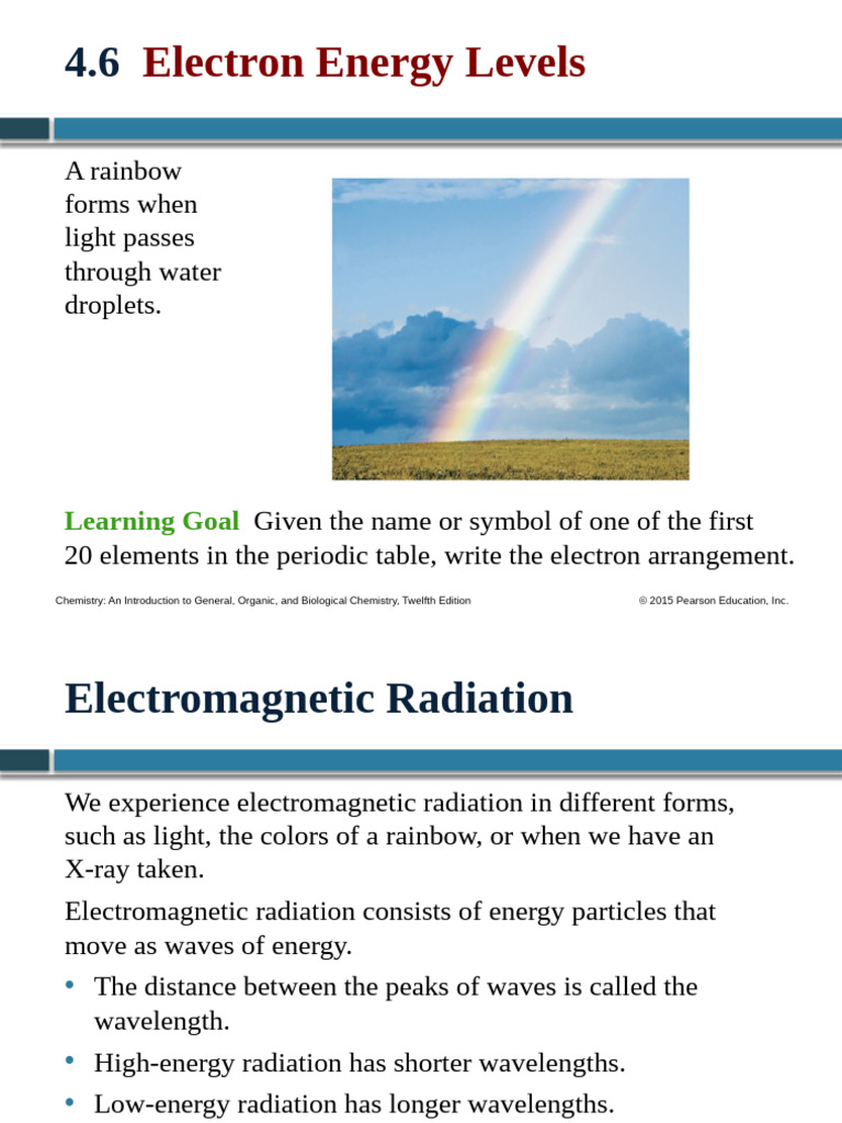 Electron Energy Levels & Arrangements | PDF | Energy Level ...