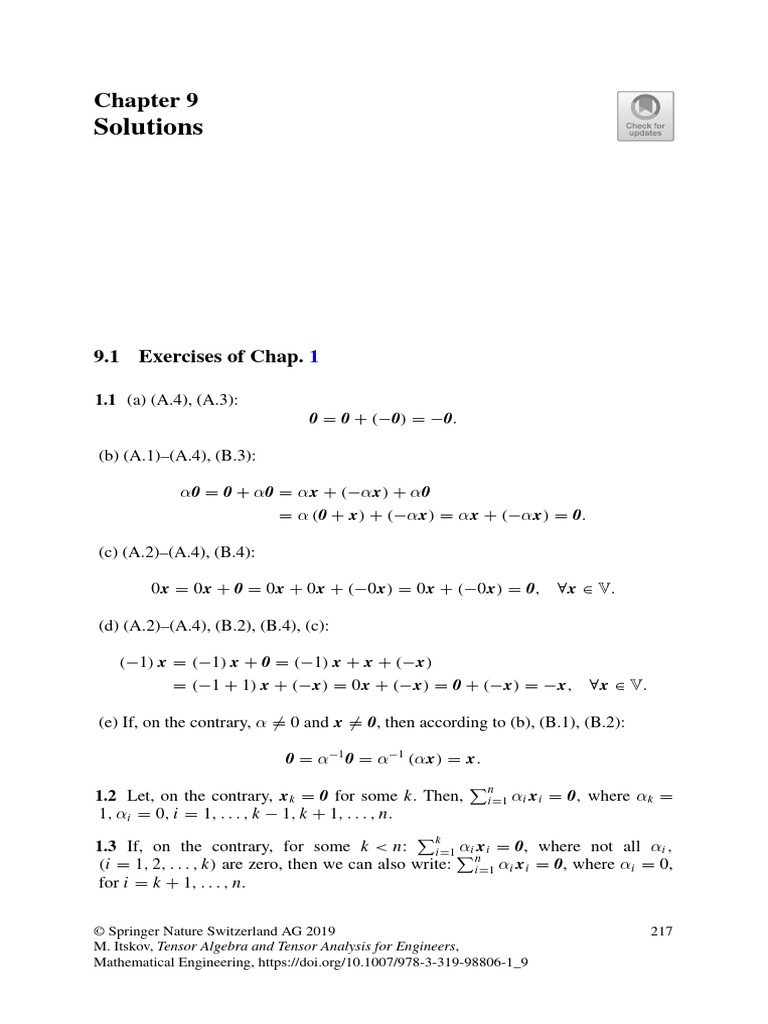 [Mathematical Engineering ] Mikhail Itskov - Tensor Algebra and Tensor Analysis for Engineers ...