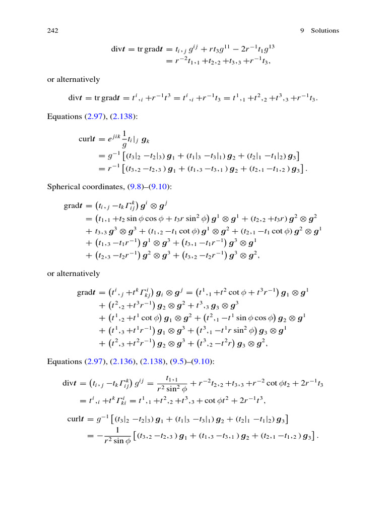 (Mathematical Engineering) Mikhail Itskov - Tensor Algebra and Tensor Analysis For Engineers ...