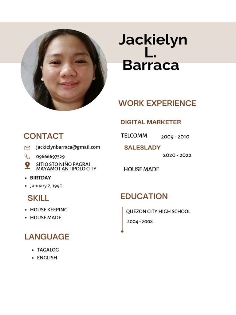 Grey Brown Simple Resume - 20250118 - 184301 - 0000 | PDF
