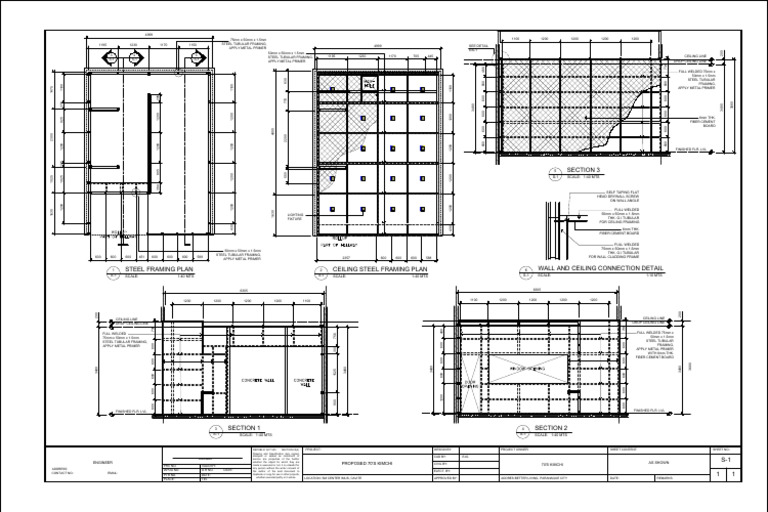 SM Center Imus - Steel Structure Layout-26-4-2024 | PDF | Materials ...