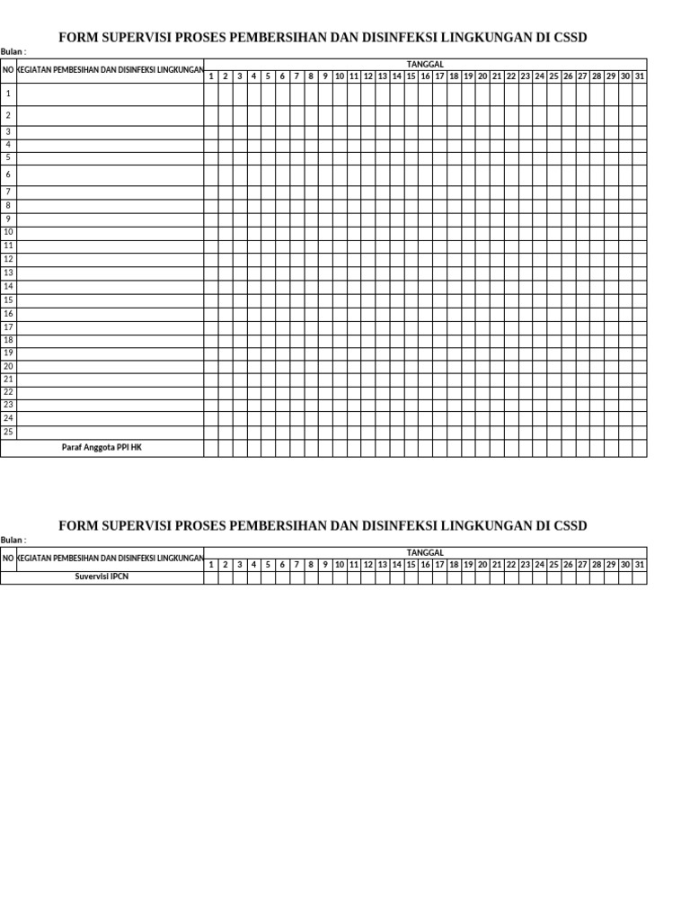 Supervisi Pengelolaan Limbah | PDF