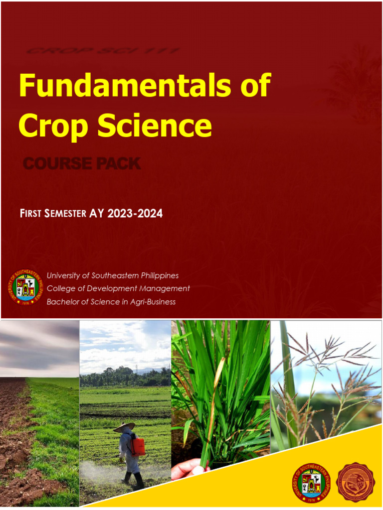 CoursePack For Crop Sci 111 - Fundamentals of Crop Science (Module 1 - 2) | PDF | Critical ...