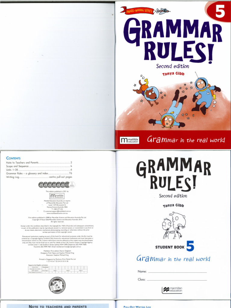 Grammar Rules! 5 - Student Book | PDF