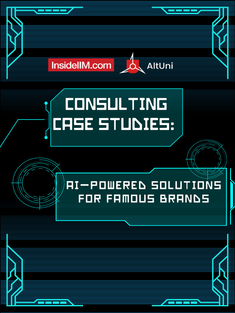 Altuni - Ai Consulting Case Studies | PDF | Artificial Intelligence | Intelligence (AI) & Semantics