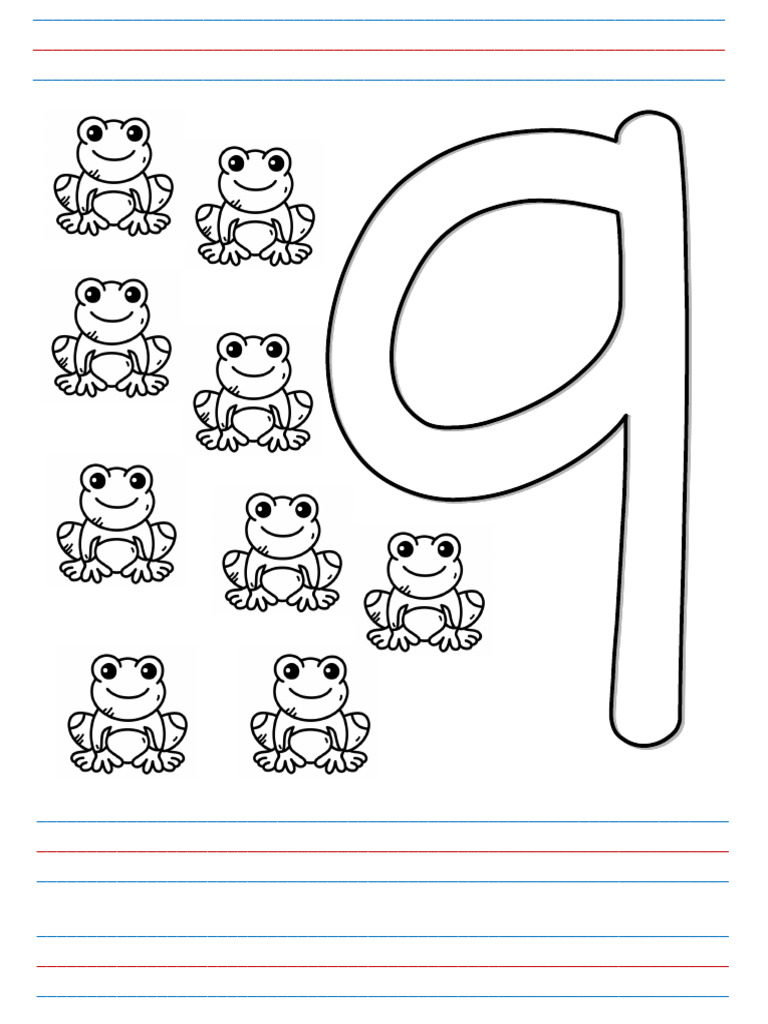 Counting Worksheet and Number 9 Coloring | PDF