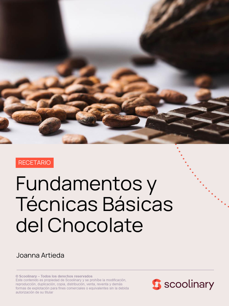Técnicas Básicas para Hacer Chocolate | PDF | Chocolate | Alimentos