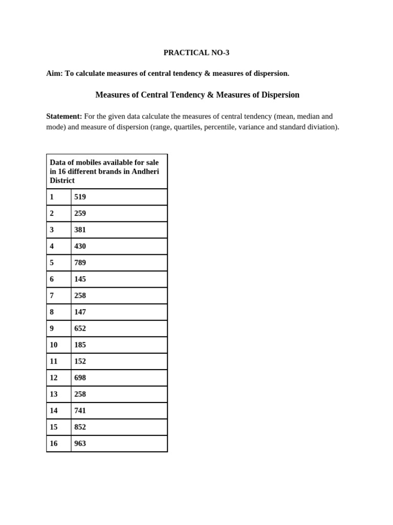Practical No-3 | PDF